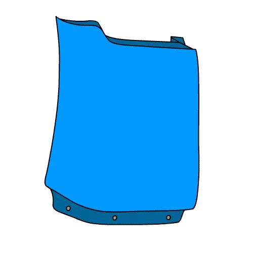 キャンター SKG-FBA20 右フロント コーナーパネル 高床 2T 4P10-T2 : GOGO Rパーツショップ 上越ヤフー店 - 通販 - Yahoo!ショッピング