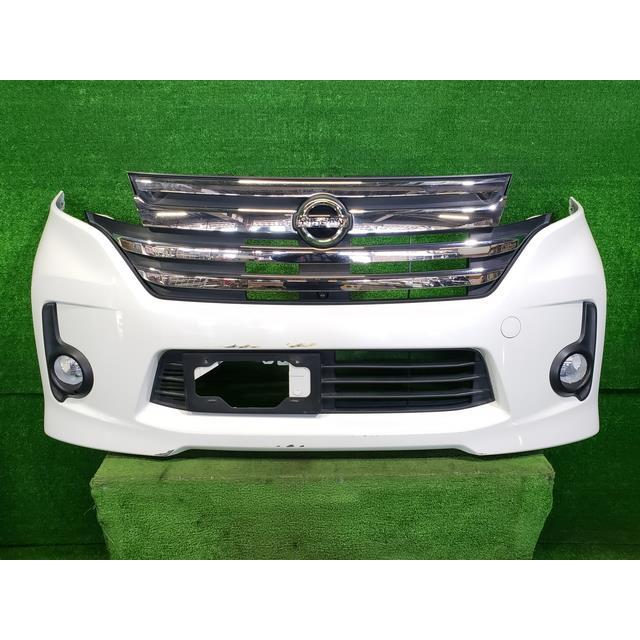 デイズルークス DBA-B21A フロントバンパー ハイウェイスター X Gパッケージ 4WD 3B20 SLN(W13) フォグ カメラ付 : GOGO Rパーツショップ 上越ヤフー店 ...