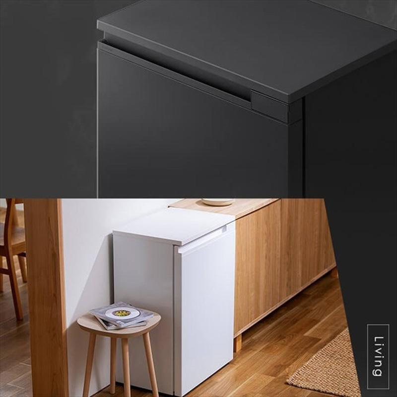 IRIS OHYAMA アイリスオーヤマ 奥行スリム冷凍庫 ブラック 66L 右開き 幅55.2cm 奥行39cm IUSN-7A-B : GBFT Online - 通販 - Yahoo ...