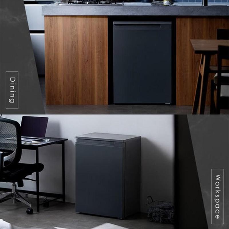 IRIS OHYAMA アイリスオーヤマ 奥行スリム冷凍庫 ブラック 66L 右開き 幅55.2cm 奥行39cm IUSN-7A-B : GBFT Online - 通販 - Yahoo ...