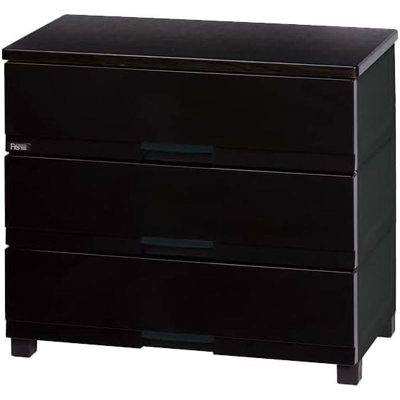 Fits 天馬 Tenma フィッツプラス プレミアム チェスト 3段 プレミアムブラック 幅75cm FP7503 : GBFT Online - 通販 - Yahoo!ショッピング