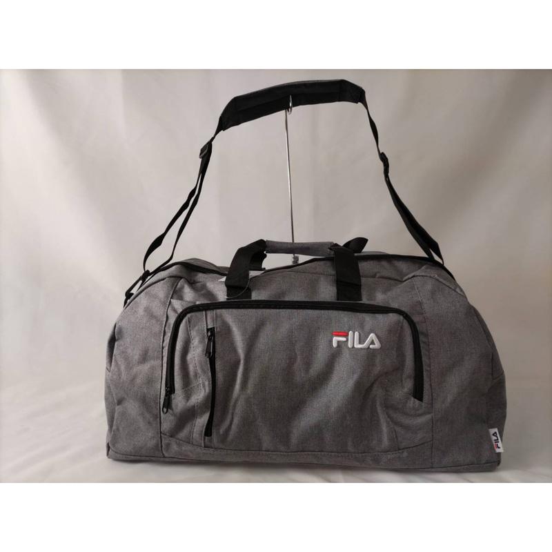 FILA フィラ 刺繍ボストンバッグ 60cm グレー HZ-0040-T-GY : GBFT Online - 通販 - Yahoo!ショッピング
