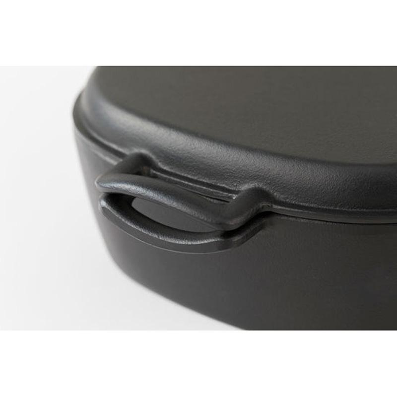 岩鋳 Iwachu 両手万能鍋 黒焼付 内寸22×22cm IH対応 南部鉄器 21080 : GBFT Online - 通販 - Yahoo!ショッピング