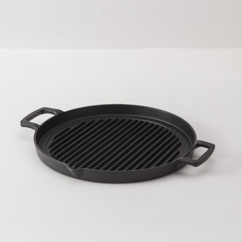 岩鋳 Iwachu グリルパン丸25cm 黒焼付 内径:24.5cm IH対応 南部鉄器 23050 : GBFT Online - 通販 - Yahoo!ショッピング