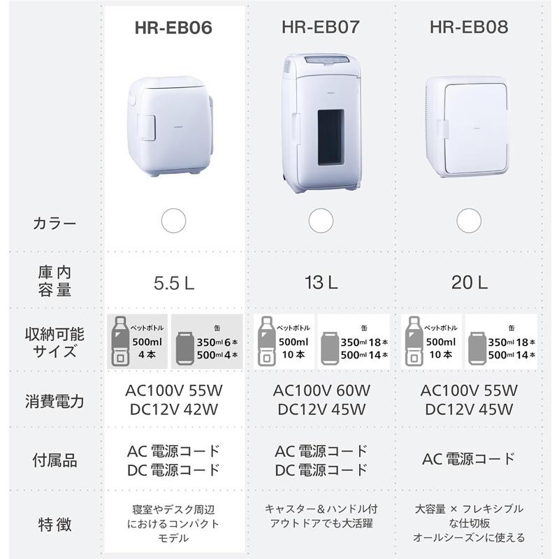 ツインバード TWINBIRD 2電源式 コンパクト 電子保冷保温ボックス ホワイト HR-EB06W : GBFT Online - 通販 - Yahoo!ショッピング