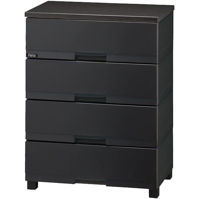 Fits 天馬 Tenma フィッツプラス プレミアム チェスト 4段 プレミアムブラック 幅65cm FP6504 : GBFT Premium - 通販 - Yahoo!ショッピング