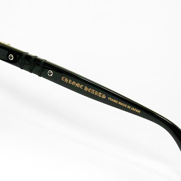 CHROME HEARTS（クロムハーツ） 【新品 激レア】 ダガー アイウェア 眼鏡 TESTERICAL BK-18KGP ゴールド ...