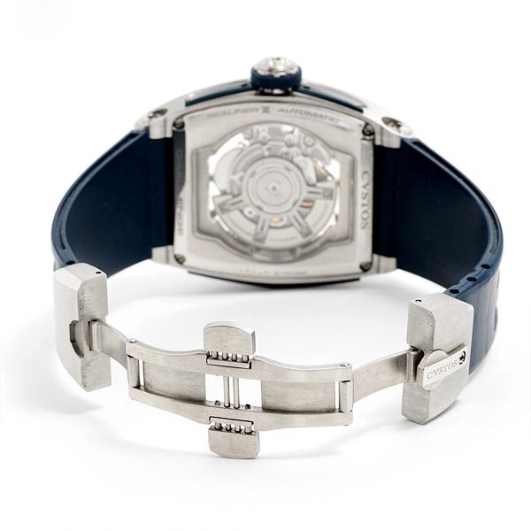 CVSTOS 【国内正規 / 付属完備】CVSTOS クストス チャレンジシーライナーII CVT-SEA2 ST 替えベルト3本付き ラバー レザー ネイビー 腕時計 : ジュエリーささき ...