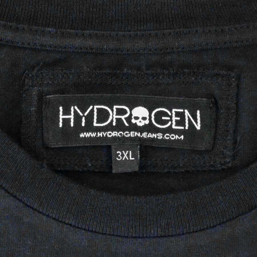 HYDROGEN ハイドロゲン メンズ Tシャツ カットソー 半袖 クルーネック ロゴ ホワイト ネイビー レッド マルチカラー XXL 3XL : hydrogen-t-241119 ...