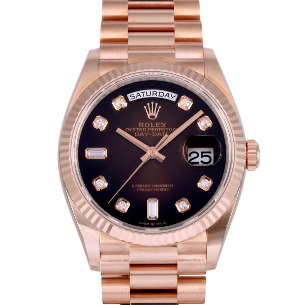 デイデイト ロレックス ROLEX 36 128235A ブラウンオンブレ文字盤 中古 腕時計 メンズ : ジェムキャッスルゆきざき - 通販 ...