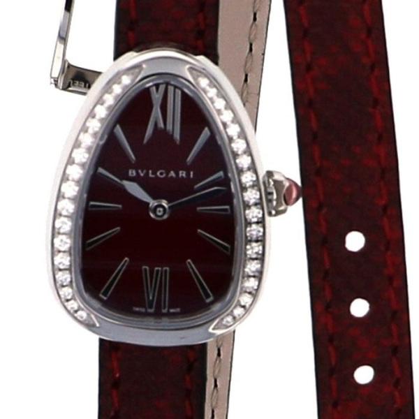 BVLGARI ブルガリ セルペンティ 102780 SPS27C9SDL レッド文字盤 新品 腕時計 レディース : ジェムキャッスルゆきざ ...
