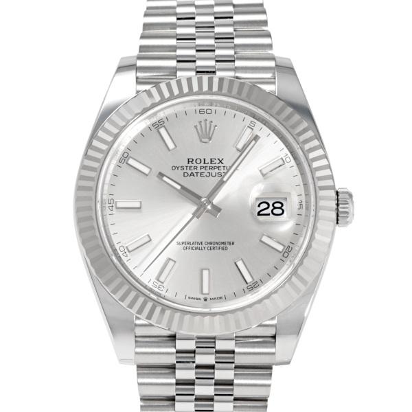 デイトジャスト ロレックス ROLEX 41 126334 シルバ―/バー文字盤 新品 腕時計 メンズ : ジェムキャッスルゆきざき - 通販 ...