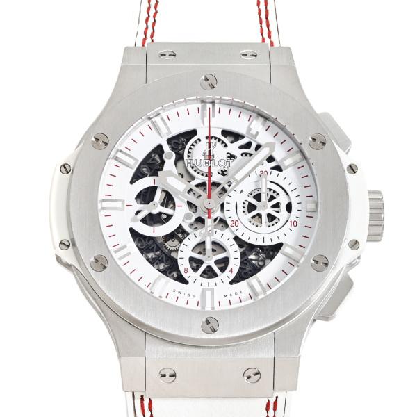 ビッグバン ウブロ HUBLOT アエロバン オールホワイト 日本・スイス国交樹立記念150周年記念 日本限定150本 311.SE.2113.VR.JDR14 ホワイト文字盤 中古 メンズ ...