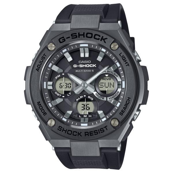 G-SHOCK 【正規品】カシオ CASIO Gショック GST-W100 Series GST-W110MS-1AJF ブラック文字盤 新品 ...