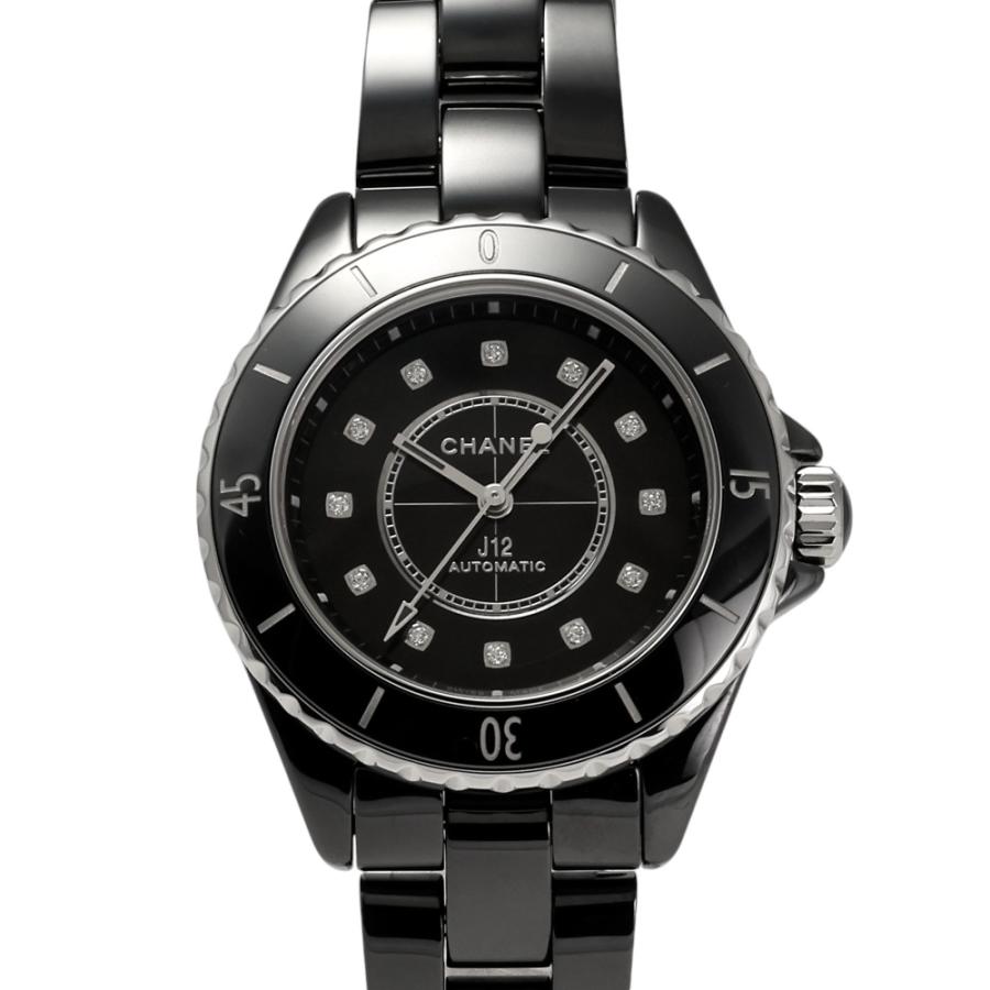 CHANEL（シャネル） CHANEL J12 キャリバー12.2 33MM H9742 ブラック文字盤 新品 腕時計 レディース : ジェム ...