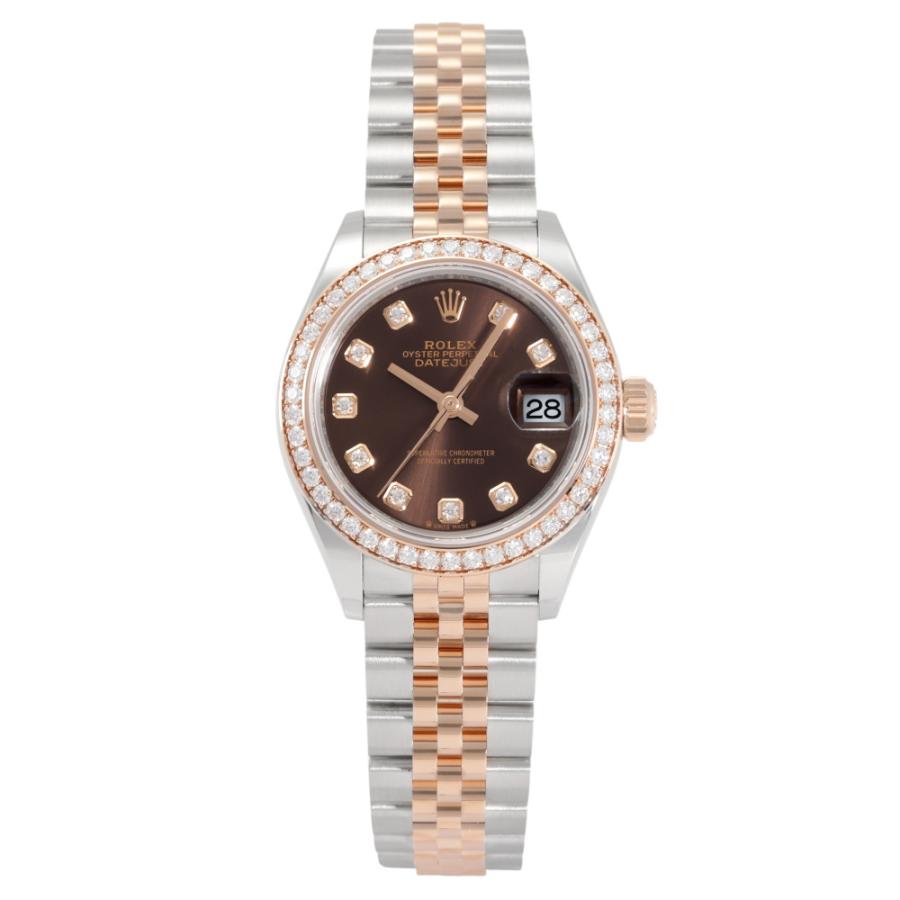 デイトジャスト ロレックス ROLEX 28 279381RBR チョコレート/10PD文字盤 新品 腕時計 レディース : ジェムキャッスル ...