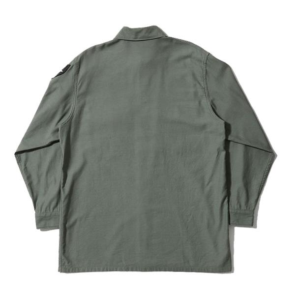 BUZZ RICKSON'S バズリクソンズ BUZZRICKSON'S 長袖 コットン サテン ユーティリティー OG-107 シャツ ...