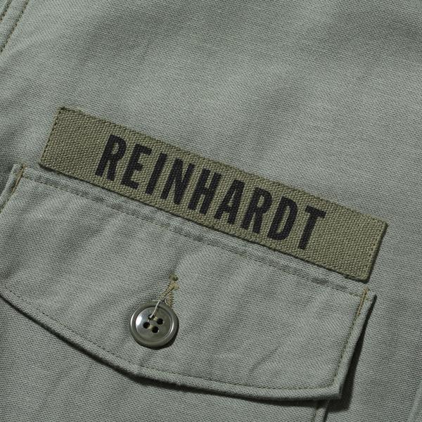 BUZZ RICKSON'S バズリクソンズ BUZZRICKSON'S 長袖 コットン サテン ユーティリティー OG-107 シャツ ...