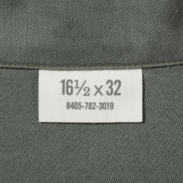 BUZZ RICKSON'S バズリクソンズ BUZZRICKSON'S 長袖 コットン サテン ユーティリティー OG-107 シャツ ...