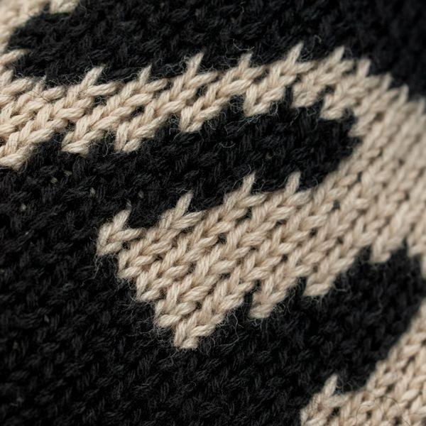 1940年 ヴィンテージ セーター 復刻 1940 MOTOCYCLE sweater ブラック 長袖 コットン ジャガ―ド インディアン ...