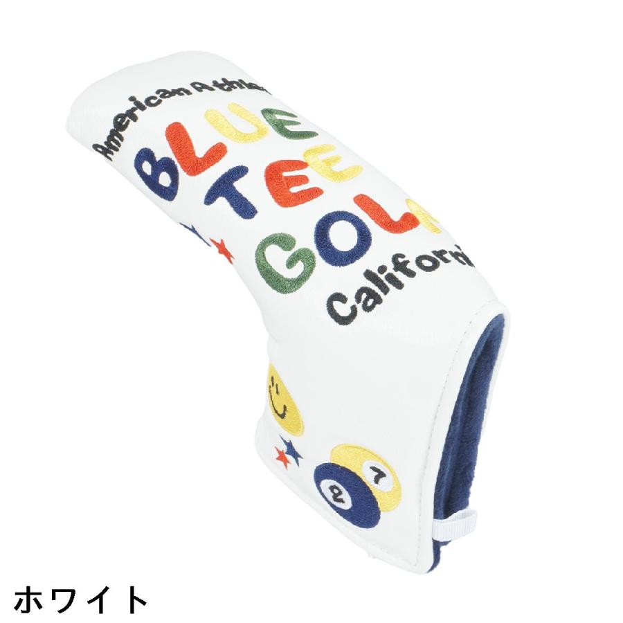 BLUE TEE GOLF ブルーティーゴルフ スマイル＆ピンボールパターカバー : GDOゴルフショップ Yahoo!店 - 通販 - Yahoo!ショッピング