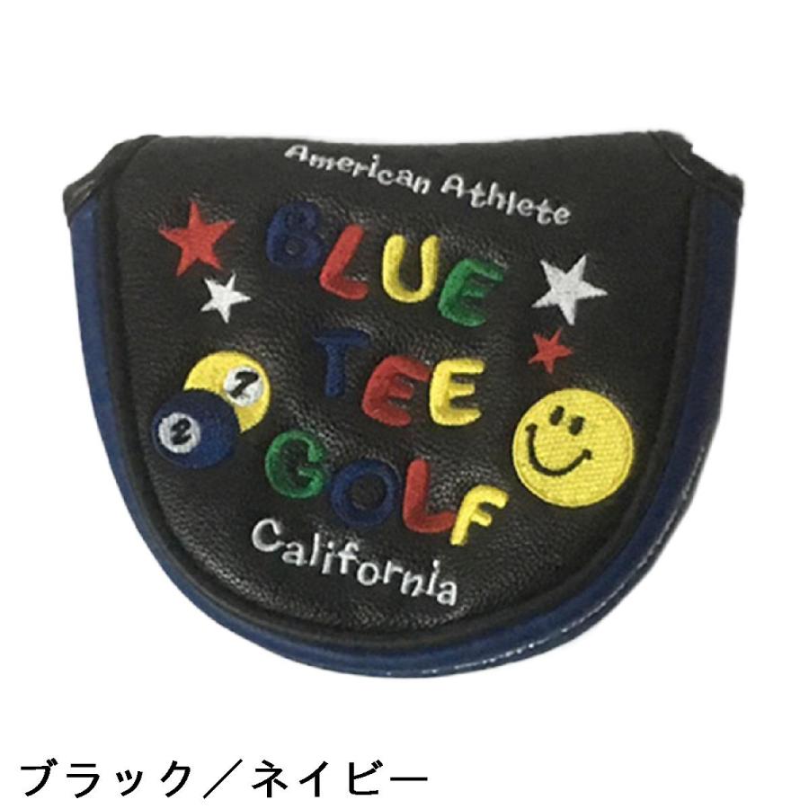 BLUE TEE GOLF ブルーティーゴルフ 合皮スマイル＆ピンボール ブラックシリーズ パターカバー : GDOゴルフショップ Yahoo!店 - 通販 - Yahoo!ショッピング