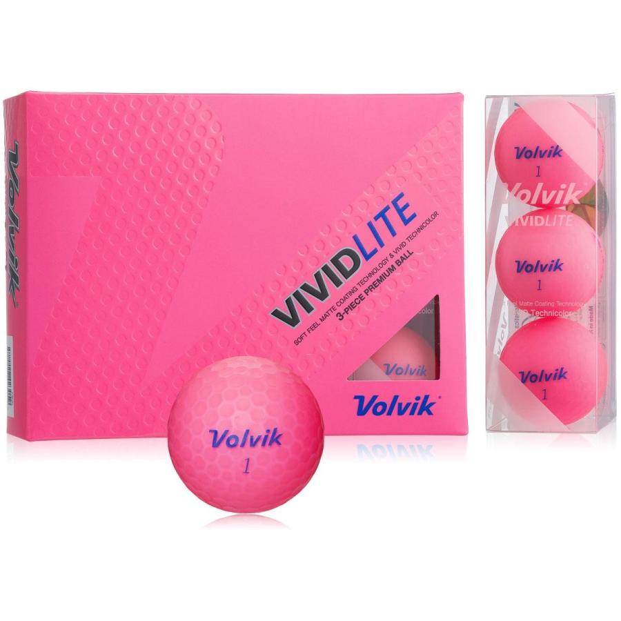 Volvik（ボルビック） Volvik VIVID LITE ボール : GDOゴルフショップ Yahoo!店 - 通販 - Yahoo!ショッピング