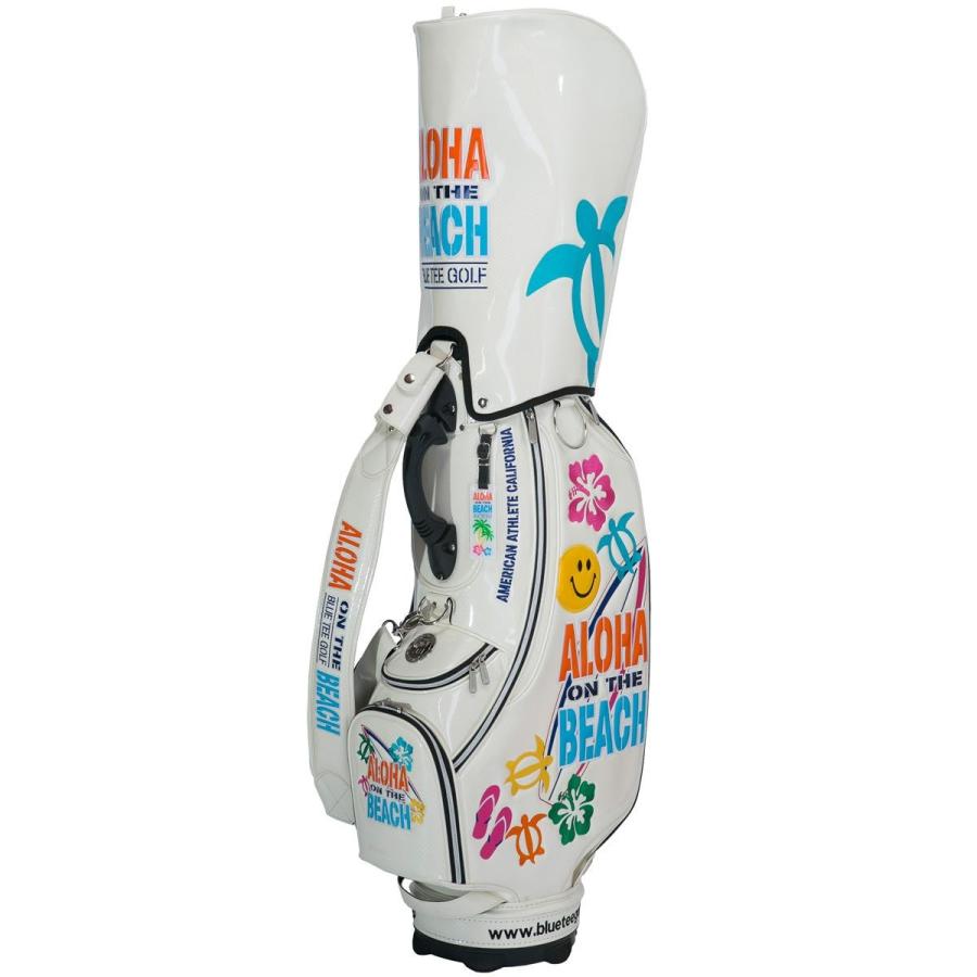 BLUE TEE GOLF ブルーティーゴルフ ALOHA ON THE BEACH キャディバッグ : GDOゴルフショップ Yahoo!店 - 通販 - Yahoo!ショッピング