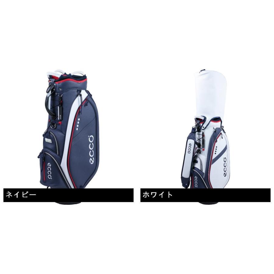 エコー ゴルフ シューズバッグ メンズ ゴルフシューズ バッグ ゴルフバッグ 高級 レア ブランド 白 紺 ECS003 ECCO 【中古】