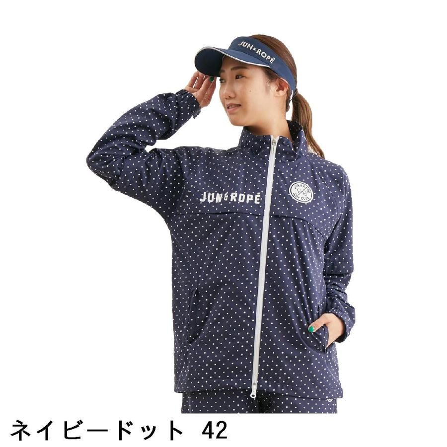 ジュン アンド ロペ JUN & ROPE 2WAY袖取り外し レインブルゾン レディス JUN&ROPE'（ジュンアンドロペ） ジュン アンド ロペ JUN & ROPE 2WAY袖