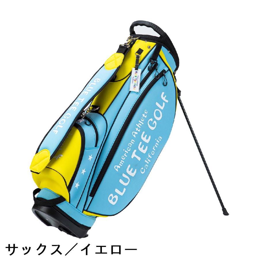 BLUE TEE GOLF（ブルーティーゴルフ） ツートンカラー ストレッチスタンドキャディバッグ : GDOゴルフショップ Yahoo!店 - 通販 - Yahoo!ショッピング