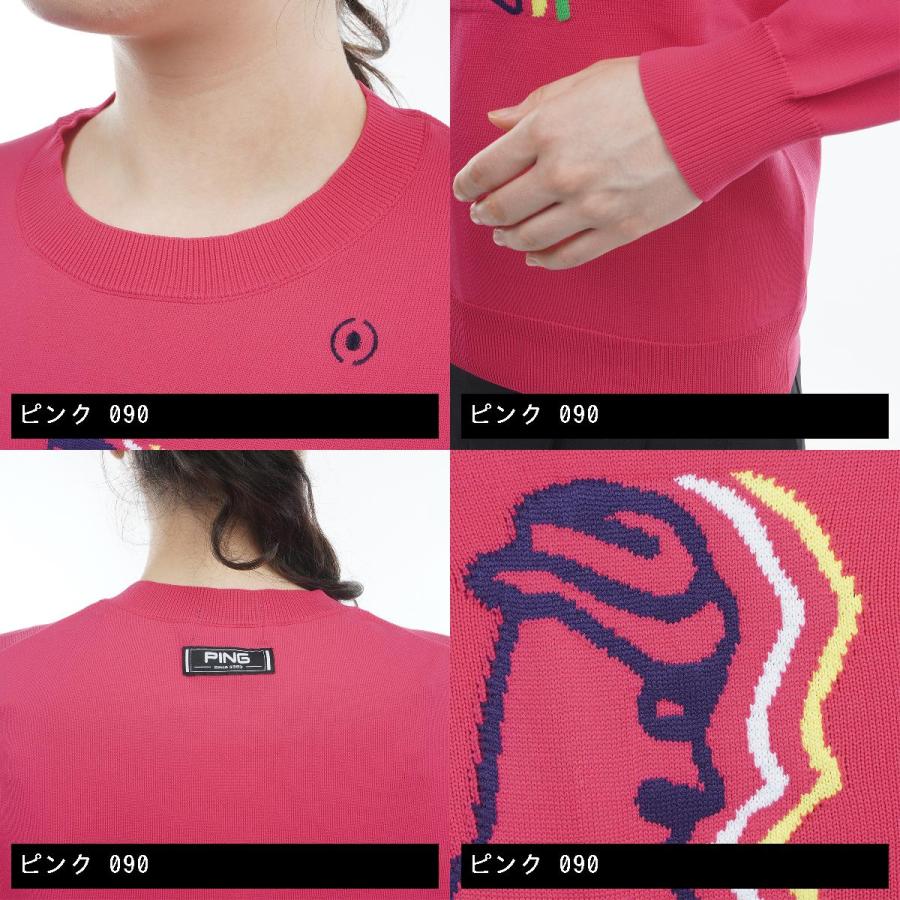 PING ピン Mr.PING柄セーター レディス : GDOゴルフショップ Yahoo!店 - 通販 - Yahoo!ショッピング