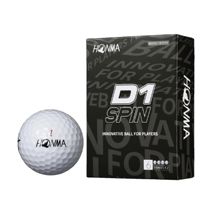 本間ゴルフ HONMA D1 SPIN ボール 半ダース : 0000719617 : GDOゴルフショップ Yahoo!店 - 通販 - Yahoo!ショッピング