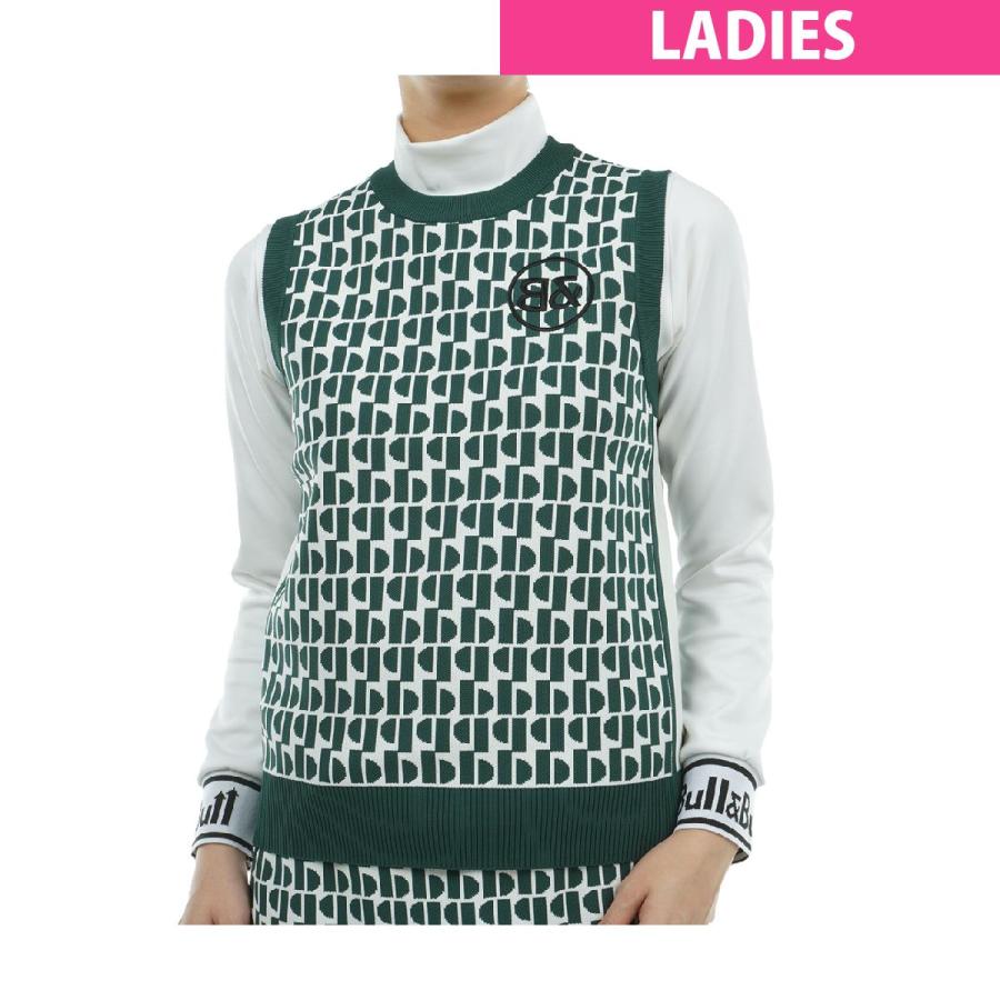 ブル アンド ブル Bull＆Bull FULECO ジャカードベスト レディス :0000721526:GDOゴルフショップ Yahoo!店 - 通販 - Yahoo!ショッピング
