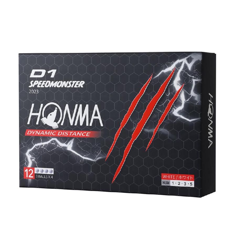 HONMA GOLF 本間ゴルフ D1 スピードモンスター BT2302 ボール : GDOゴルフショップ Yahoo!店 - 通販 - Yahoo!ショッピング