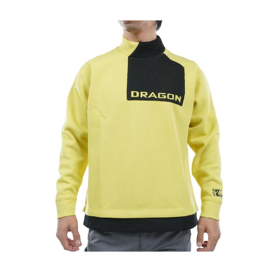 Dance With Dragon ダンスウィズドラゴン ストレッチ モノフィラHCC ニット衿トレーナー : GDOゴルフショップ Yahoo!店 - 通販 - Yahoo!ショッピング