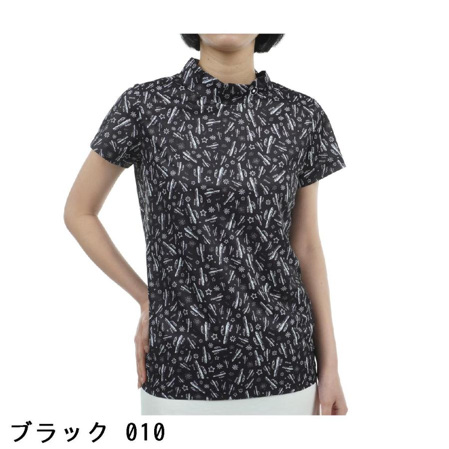 PING ピン 10色総柄サラマックス ハイネック半袖シャツ レディス : GDOゴルフショップ Yahoo!店 - 通販 - Yahoo!ショッピング