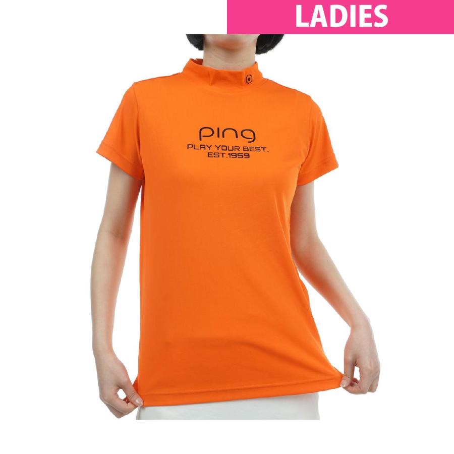PING ピン サライテック ハイネック半袖シャツ レディス : GDOゴルフショップ Yahoo!店 - 通販 - Yahoo!ショッピング