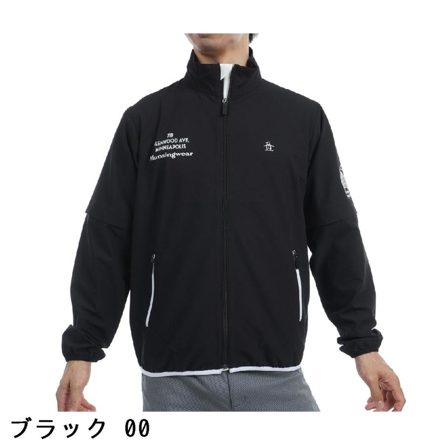 マンシングウェア Munsingwear SEASON COLLECTION ストレッチ 2WAY 袖ドッキングブルゾン : 0000729732 : GDOゴルフショップ Yahoo!店 ...