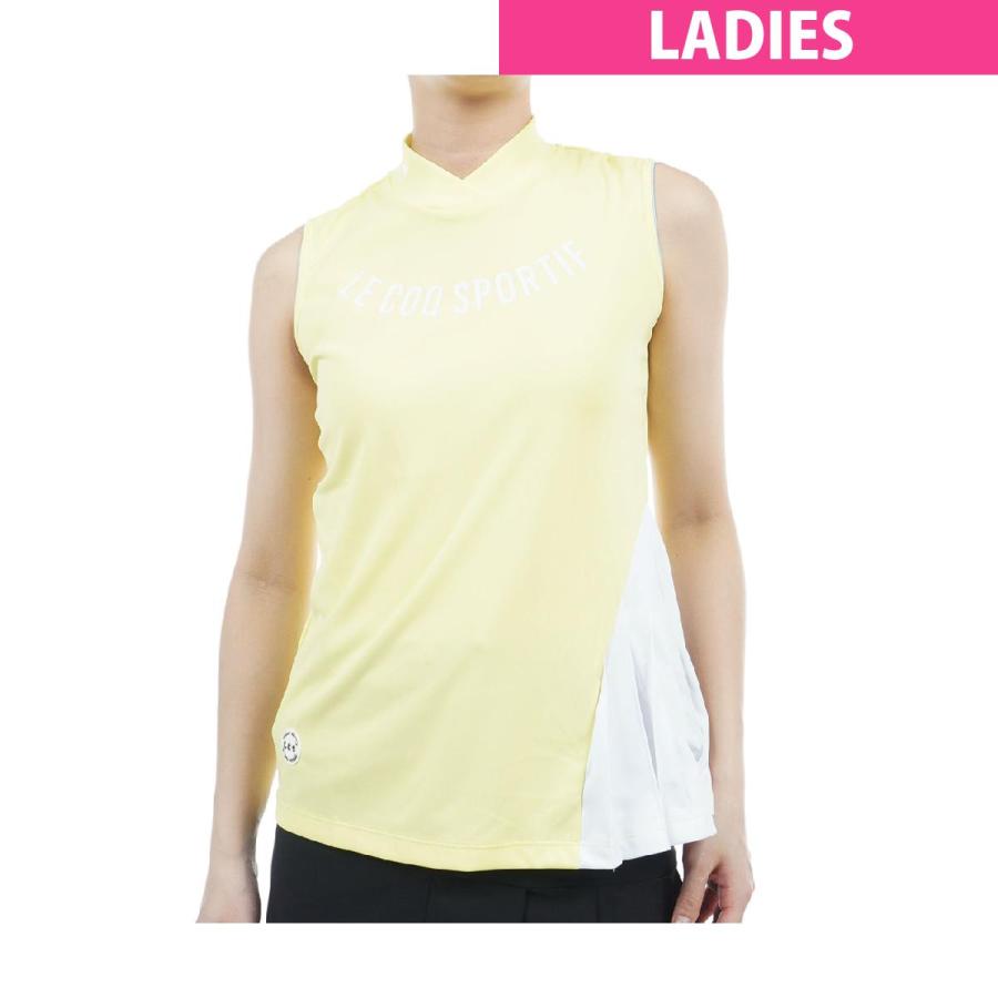 le coq sportif GOLF ルコックゴルフ Le RIJOUME ストレッチ 変形襟ノースリーブシャツ レディス : GDOゴルフショップ Yahoo!店 - 通販 - Yahoo ...