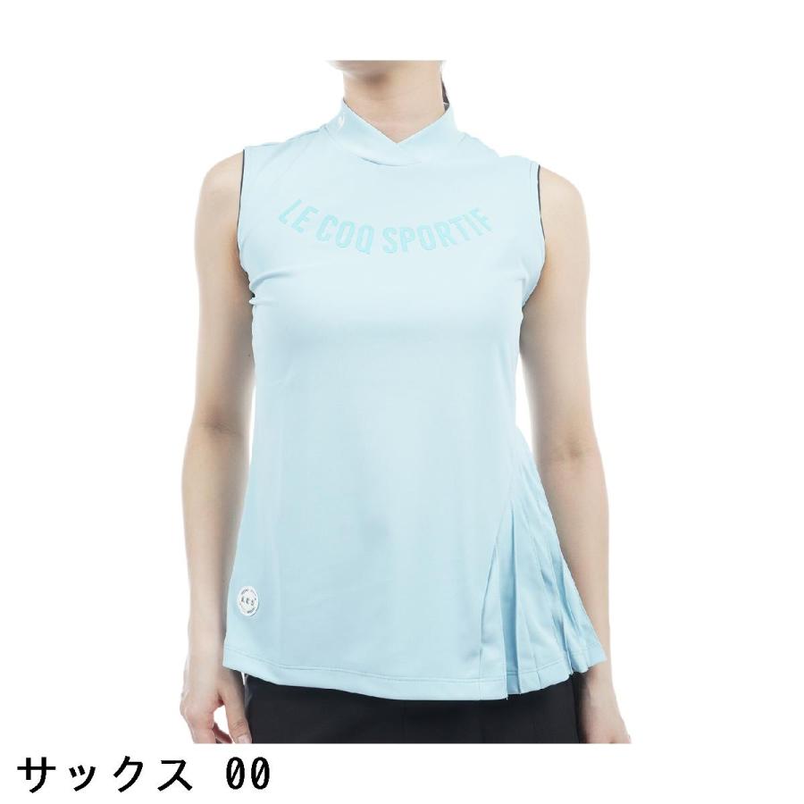 le coq sportif GOLF ルコックゴルフ Le RIJOUME ストレッチ 変形襟ノースリーブシャツ レディス : GDOゴルフショップ Yahoo!店 - 通販 - Yahoo ...