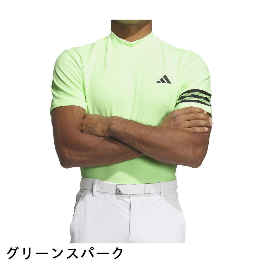 アディダス Adidas 3ストライプス メッシュベント半袖シャツ : 0000732805 : GDOゴルフショップ Yahoo!店 - 通販 - Yahoo!ショッピング