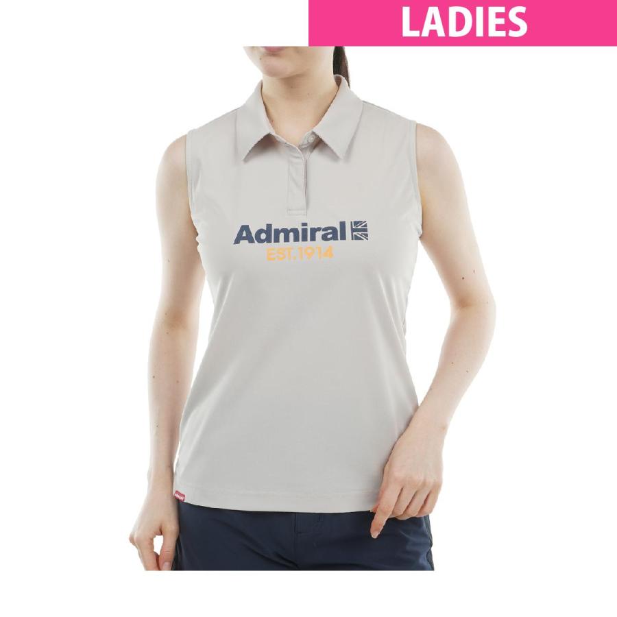 アドミラル Admiral リサイクル鹿の子 ノースリーブポロシャツ レディス :0000733870:GDOゴルフショップ Yahoo!店 - 通販 - Yahoo!ショッピング