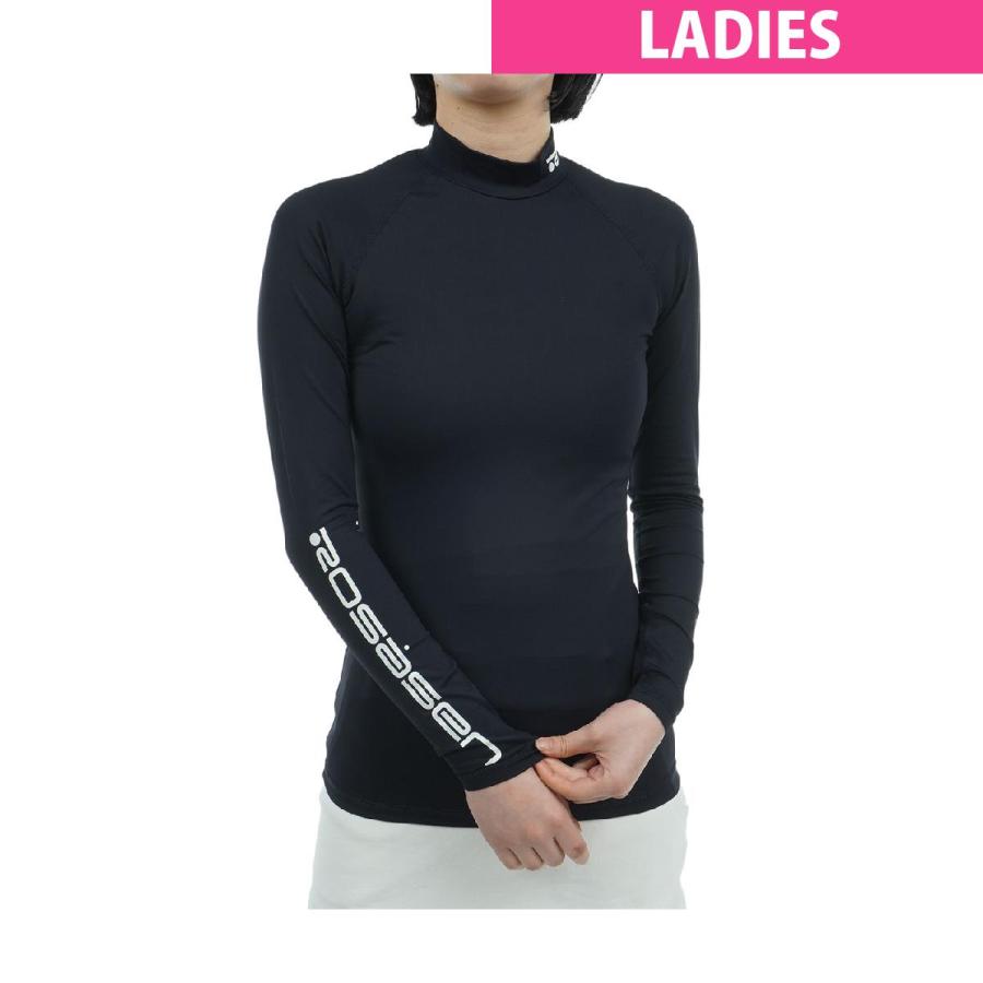 Rosasen ロサーセン ROSASEN ストレッチ キシリトールナイロン モックネック長袖シャツ レディス : GDOゴルフショップ Yahoo!店 - 通販 - Yahoo!ショッピング
