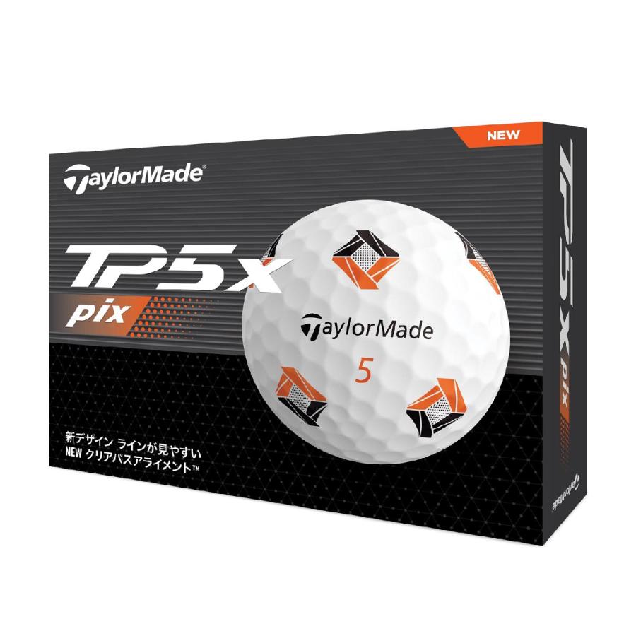 TaylorMade テーラーメイド TP5 TP5x pix ボール : GDOゴルフショップ Yahoo!店 - 通販 - Yahoo!ショッピング
