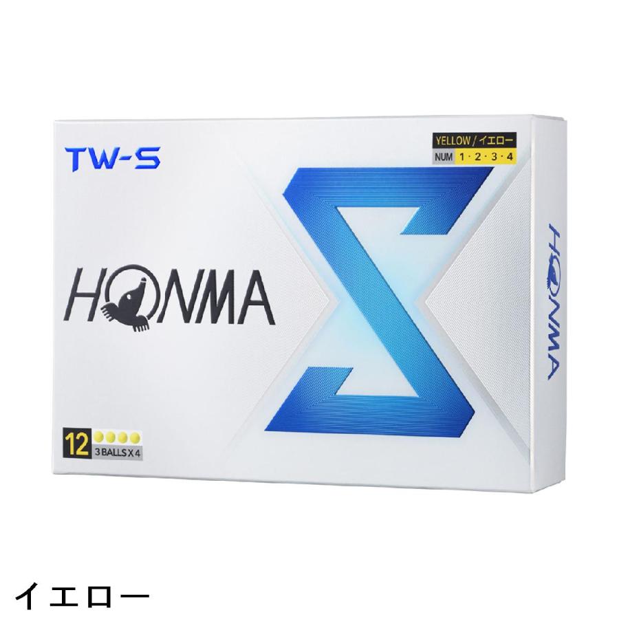 本間ゴルフ HONMA TW-S ゴルフボール 1ダース : 0000737781 : GDOゴルフショップ Yahoo!店 - 通販 - Yahoo!ショッピング