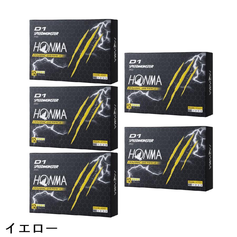 本間ゴルフ HONMA D1 スピードモンスター BT2302 ボール 5ダースセット : 0000738309 : GDOゴルフショップ Yahoo!店 - 通販 - Yahoo!ショッピング