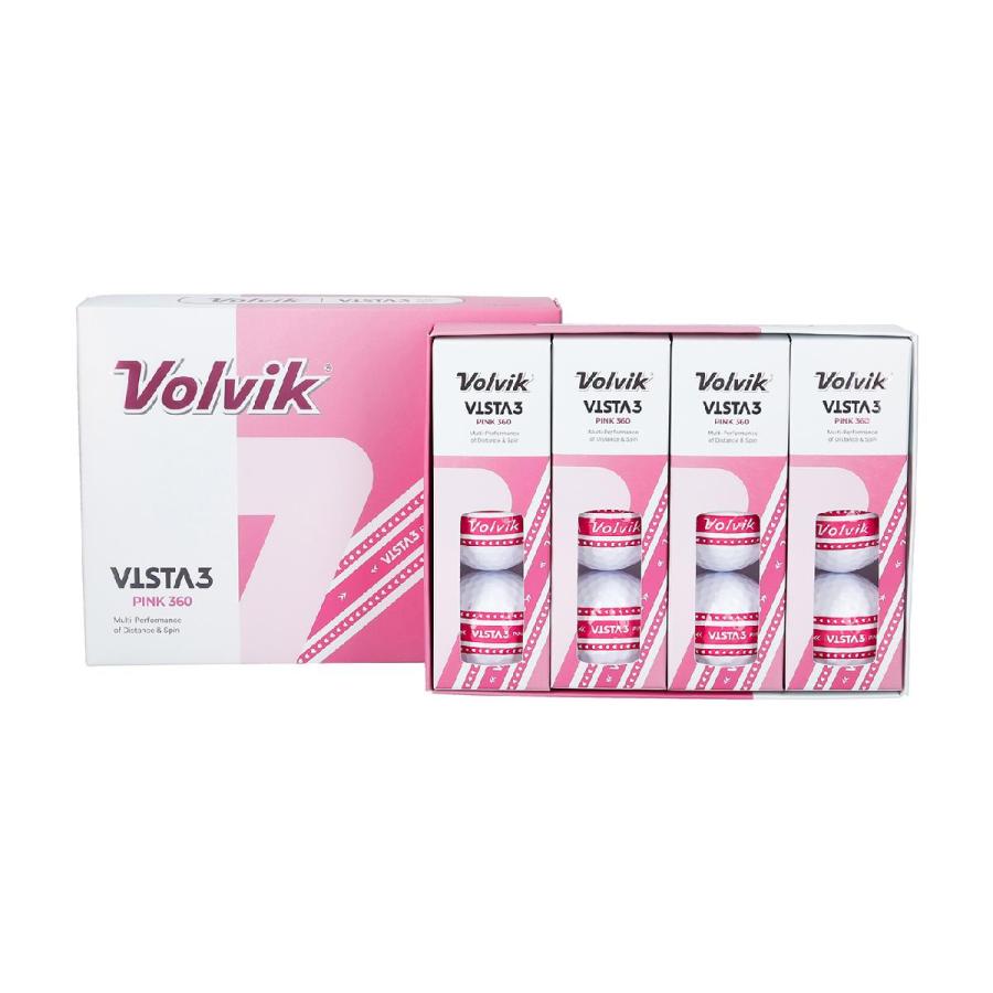 ボルビック Volvik VISTA3 PINK 360 ボール :0000743669:GDOゴルフショップ Yahoo!店 - 通販 - Yahoo!ショッピング