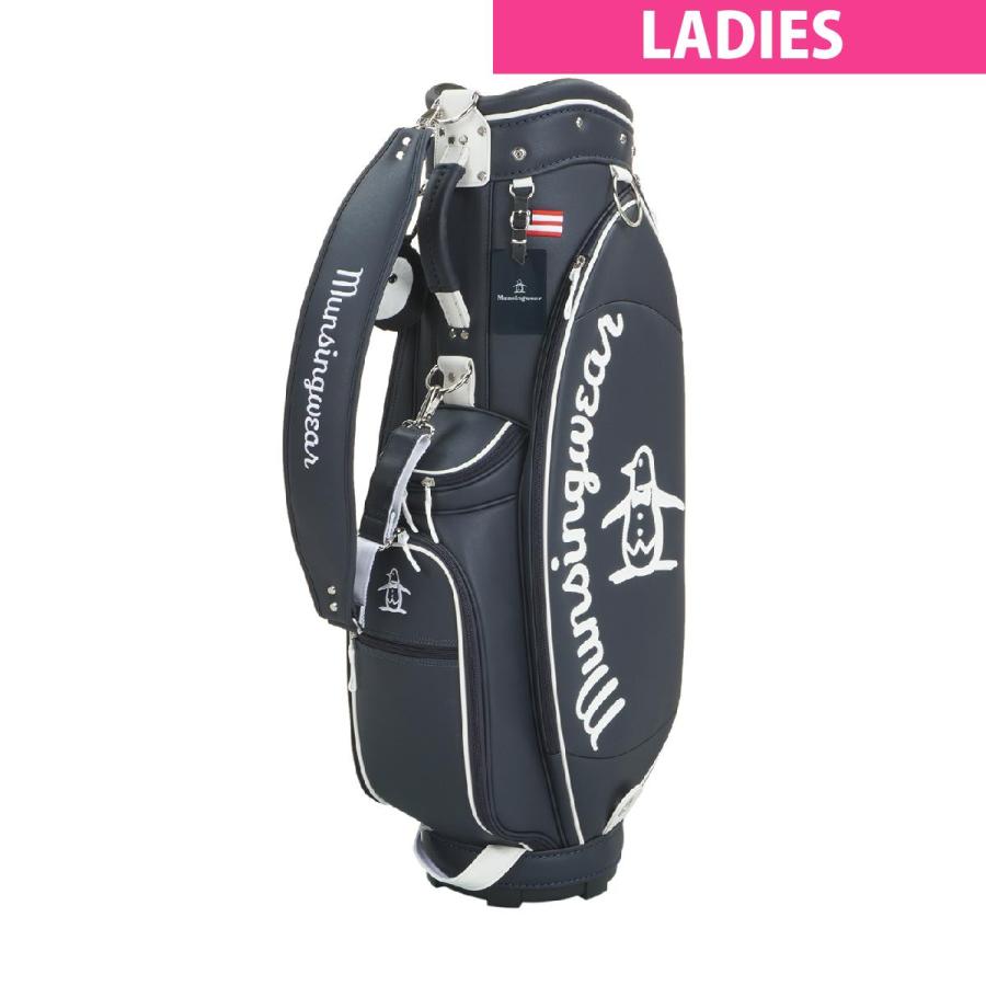 Munsingwear マンシングウェア SEASON COLLECTION ビッグロゴキャディバッグ レディス : GDOゴルフショップ Yahoo!店 - 通販 - Yahoo!ショッピング