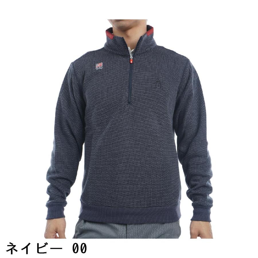 マンシングウェア Munsingwear SEASON COLLECTION 裏起毛 カットソーハーフジッププルオーバー : 0000753847 : GDOゴルフショップ Yahoo!店 ...